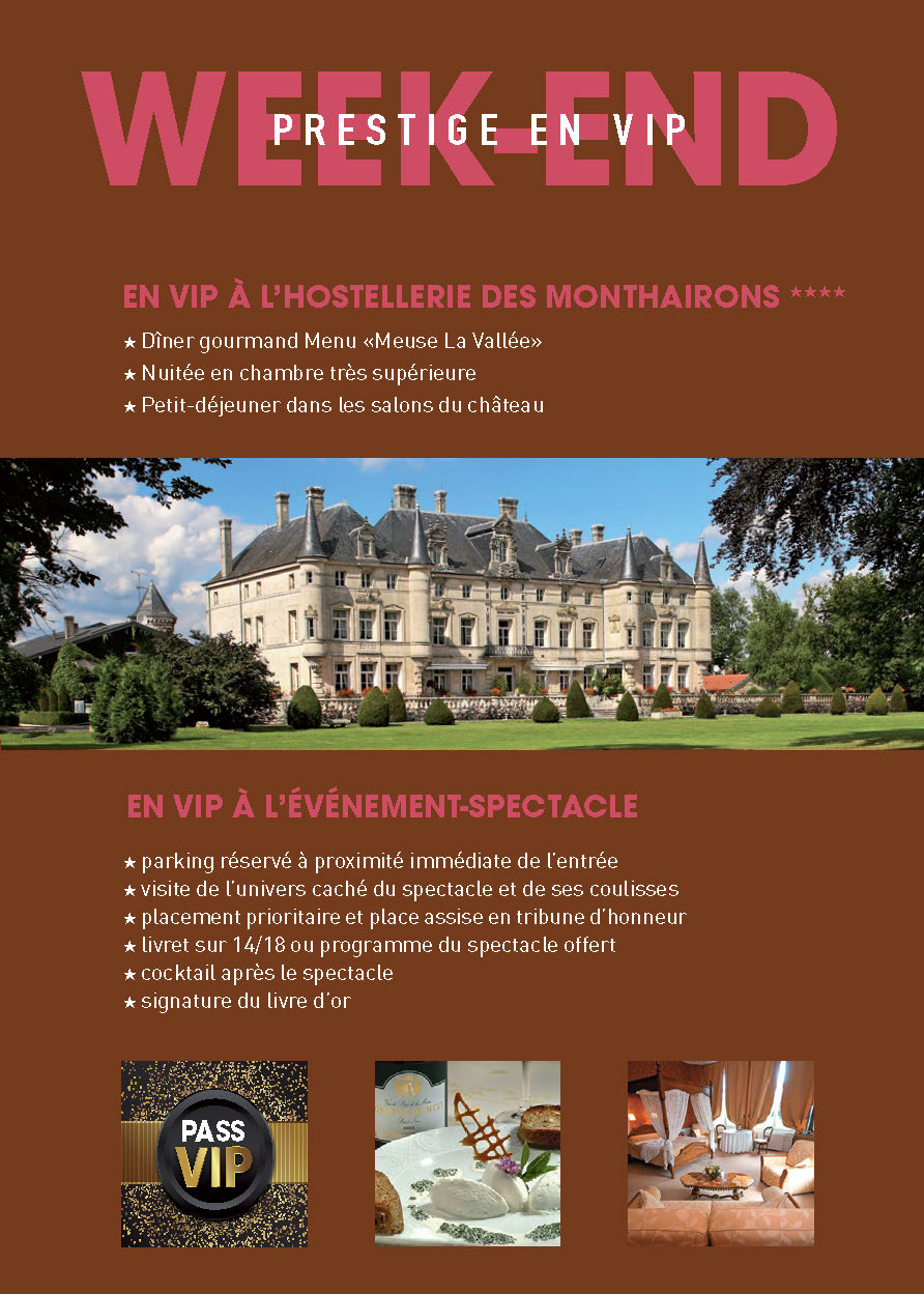 Week-End Prestige en V.I.P.