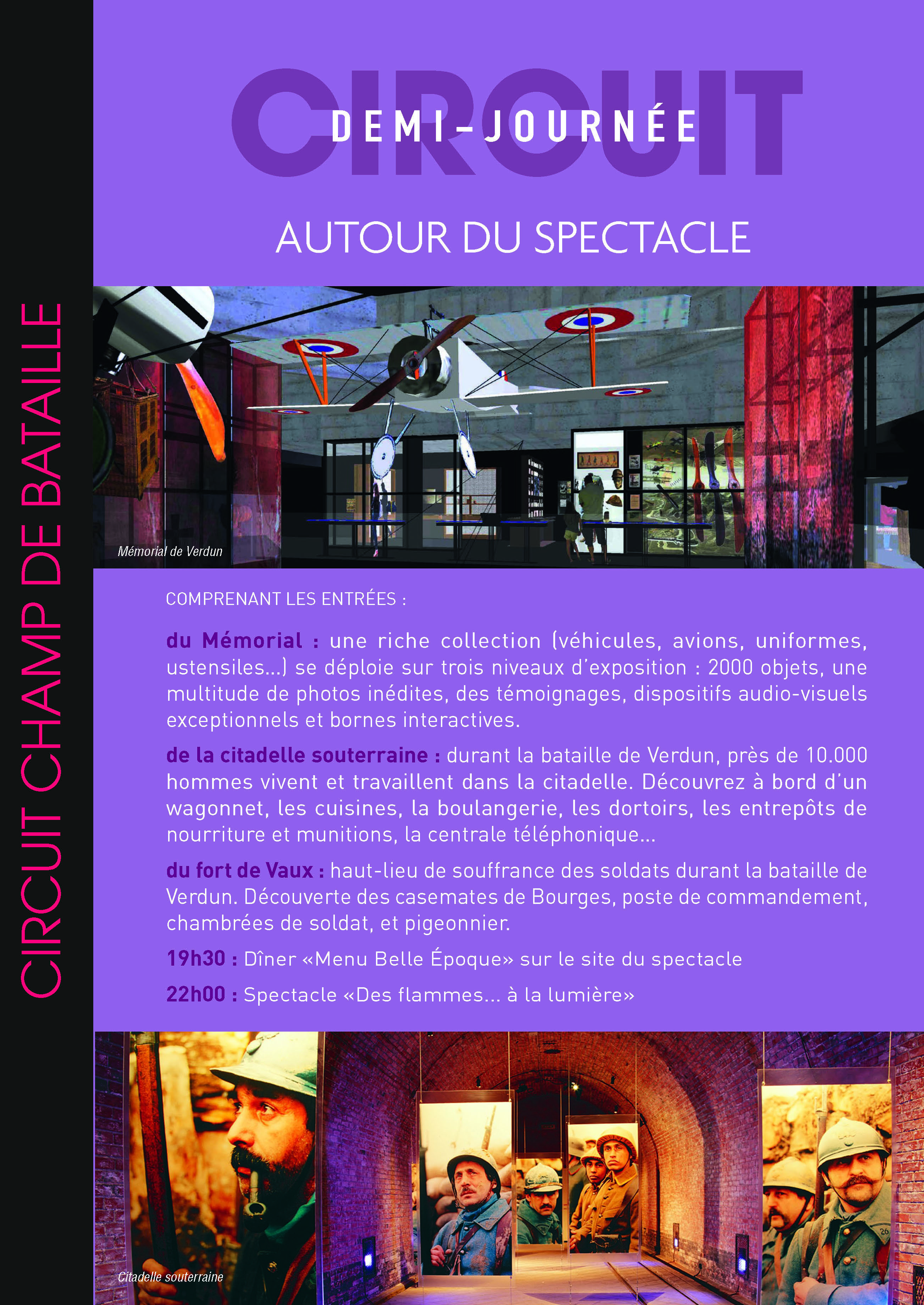 Circuit 1/2 journée